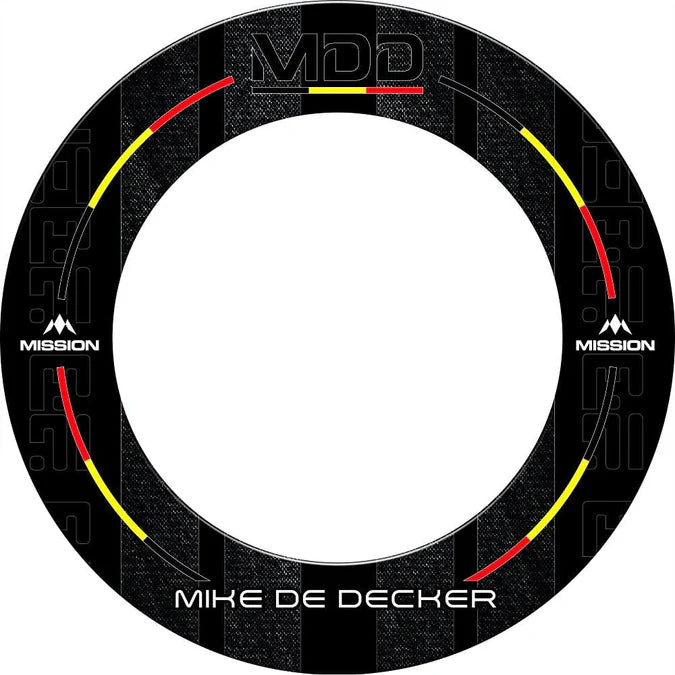 MISSION - MIKE DE DECKER - PRO DARTBOARD SURROUND – www.flightclub.ie