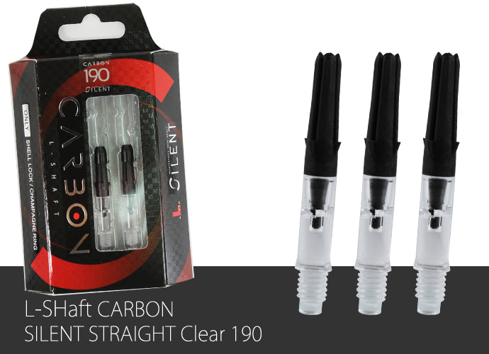 LSTYLE - L-Shafts - 'STRAIGHT' - Silent Spin - Carbon - Clear - Stems ...